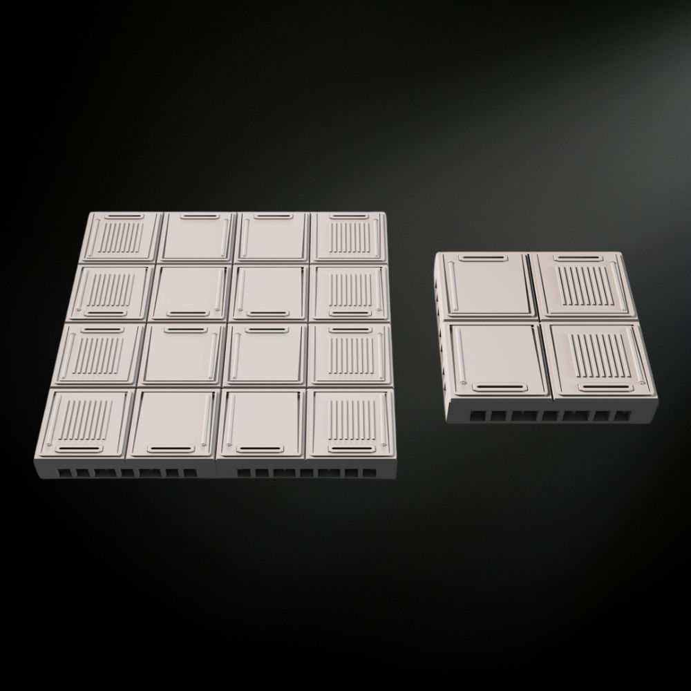Sci-Fi Tile Pack 2 – Modular Floor Tiles for 3D Printing | Sci-Fi ...