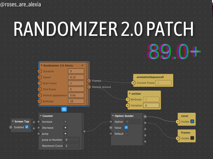 Randomizer 2.0 @roses_are_alexia