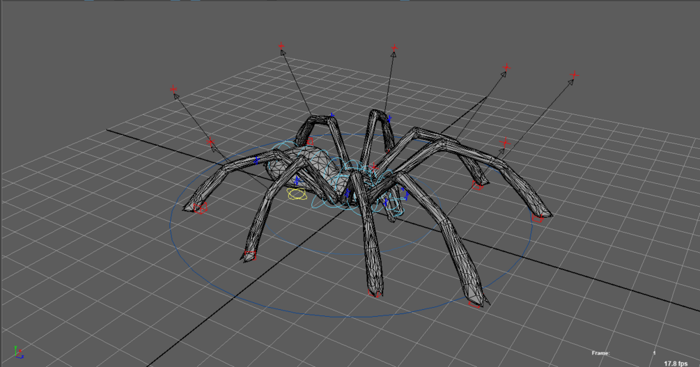 Spider Rig Maya