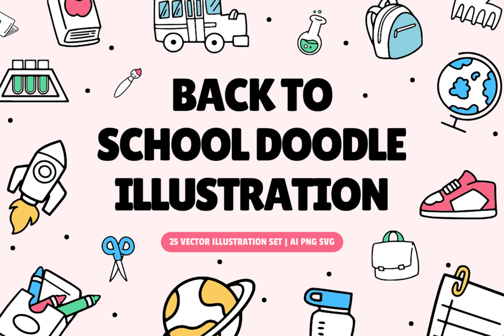 Back To School Doodle