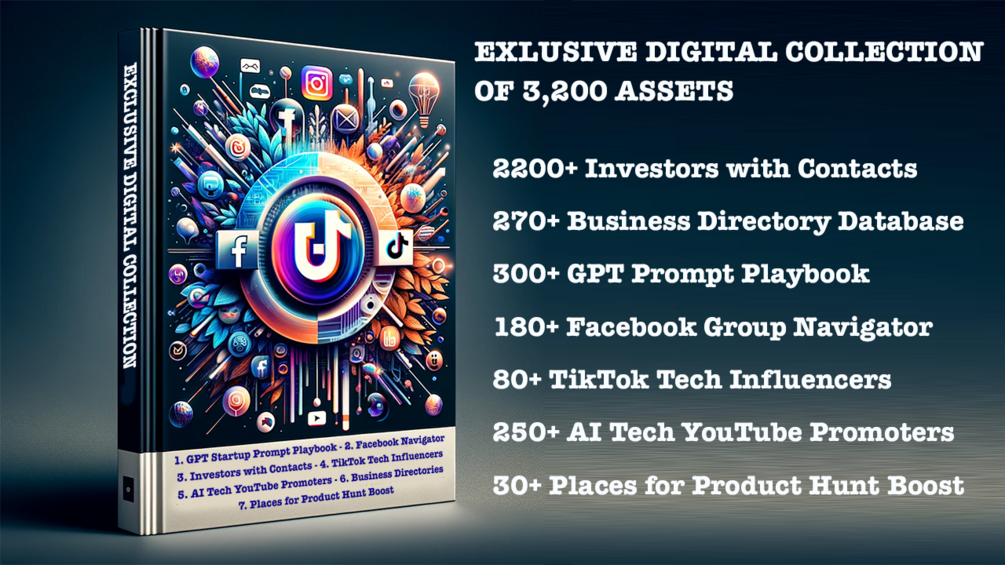 Digital Collection for Your Business Growth of 3,200 Assets with How-to ...