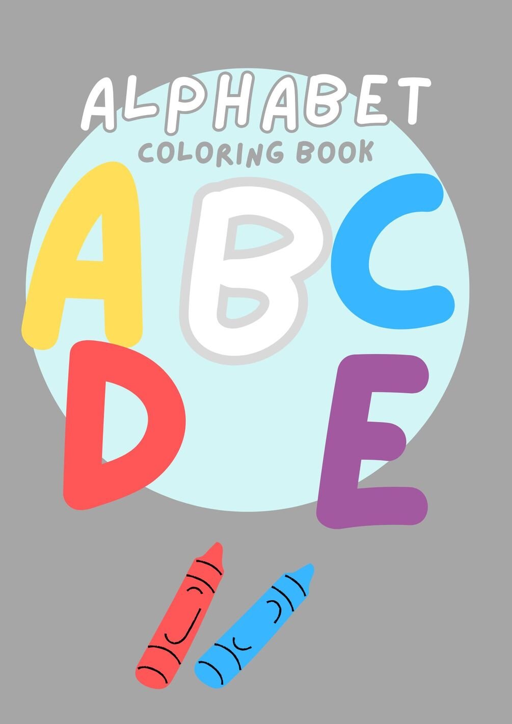 Alphabet A to Z Coloring book