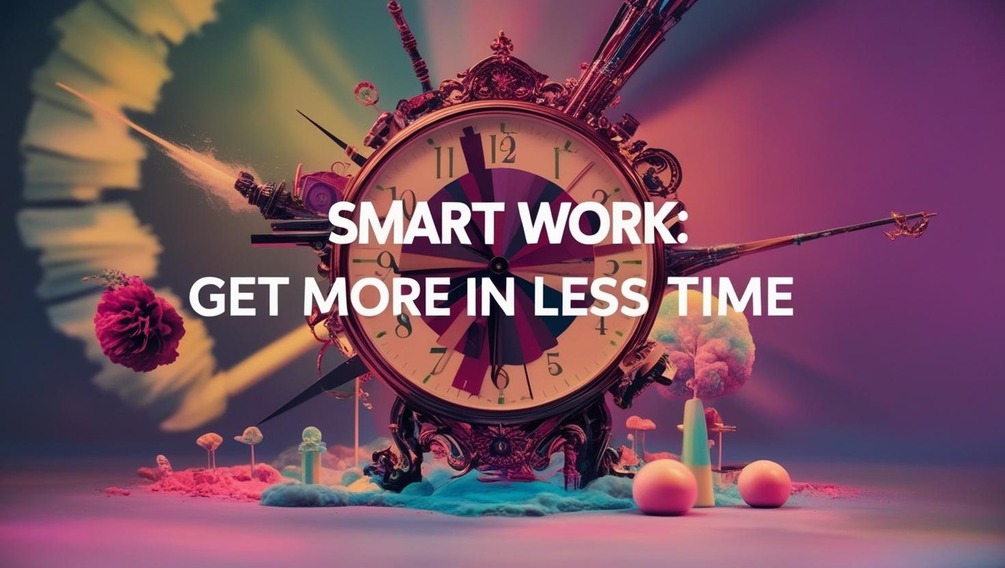 Smart Work: Get More Done in Less Time