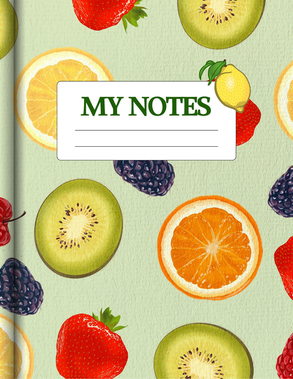 Fresh Fruit Notebook