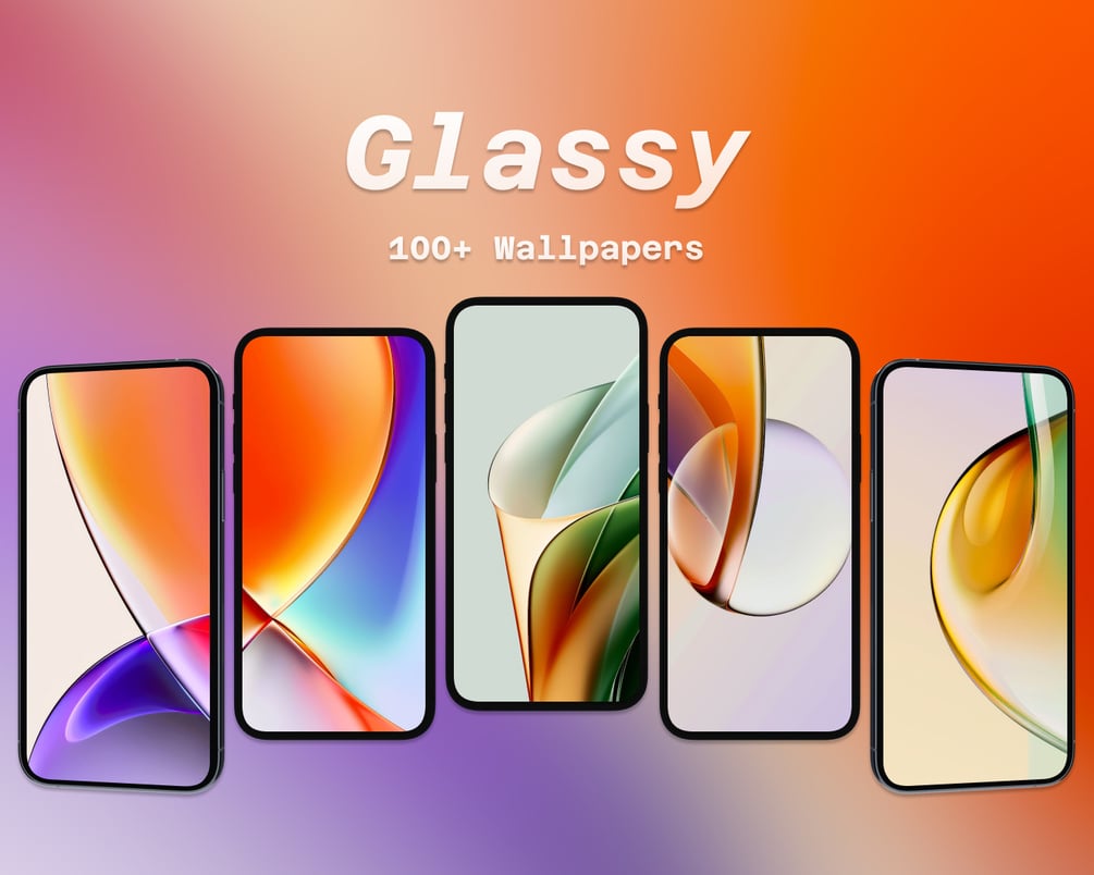 Glassy - 100+ Wallpapers {iOS & Android}
