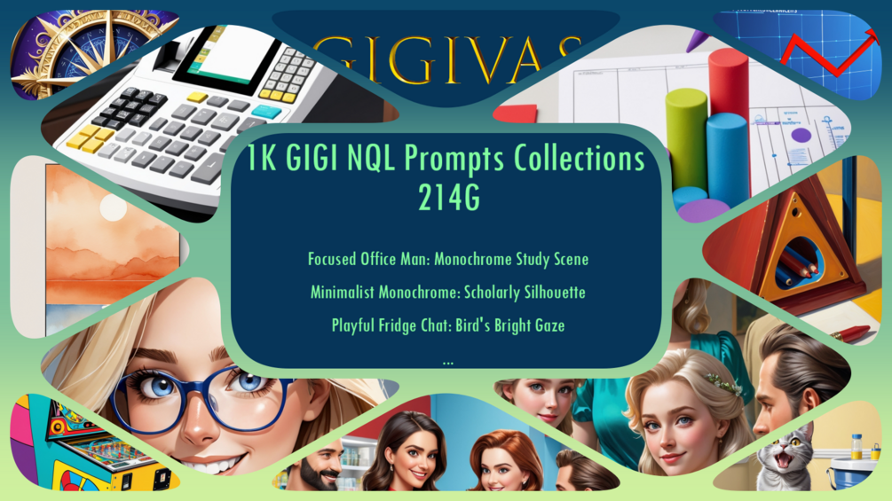1K GIGI NQL Prompts Collections for Stable Diffusion series 214G