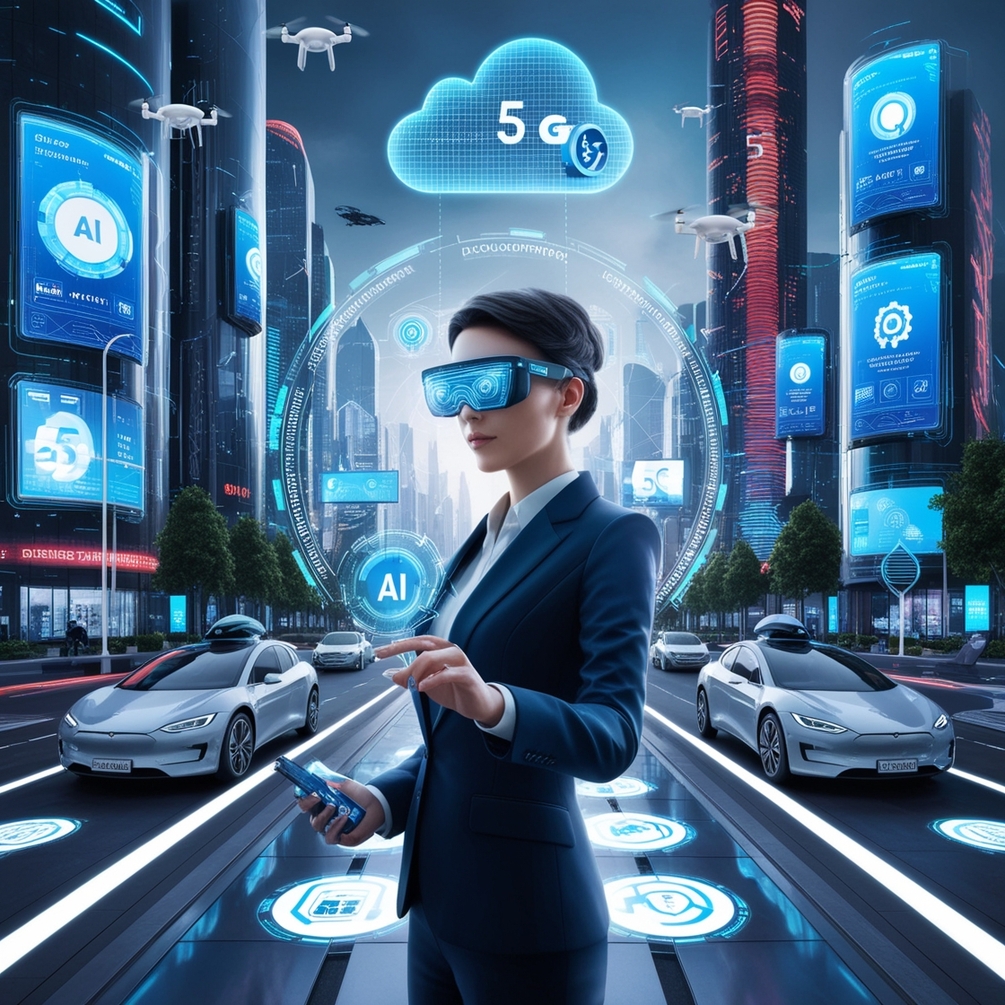 Futuristic Tech Fusion: A Glimpse into Tomorrow's Smart Cities #FuturisticTech #SmartCities # ...