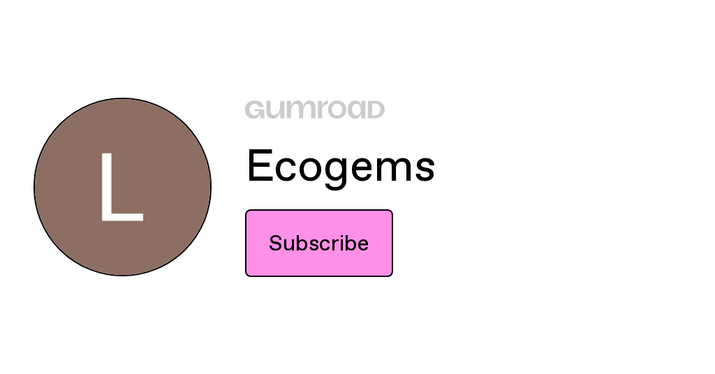 Ecogems