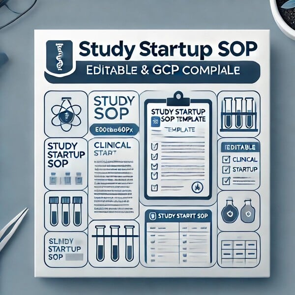Essential Clinical Research SOP Bundle – Fully Editable & GCP Compliant