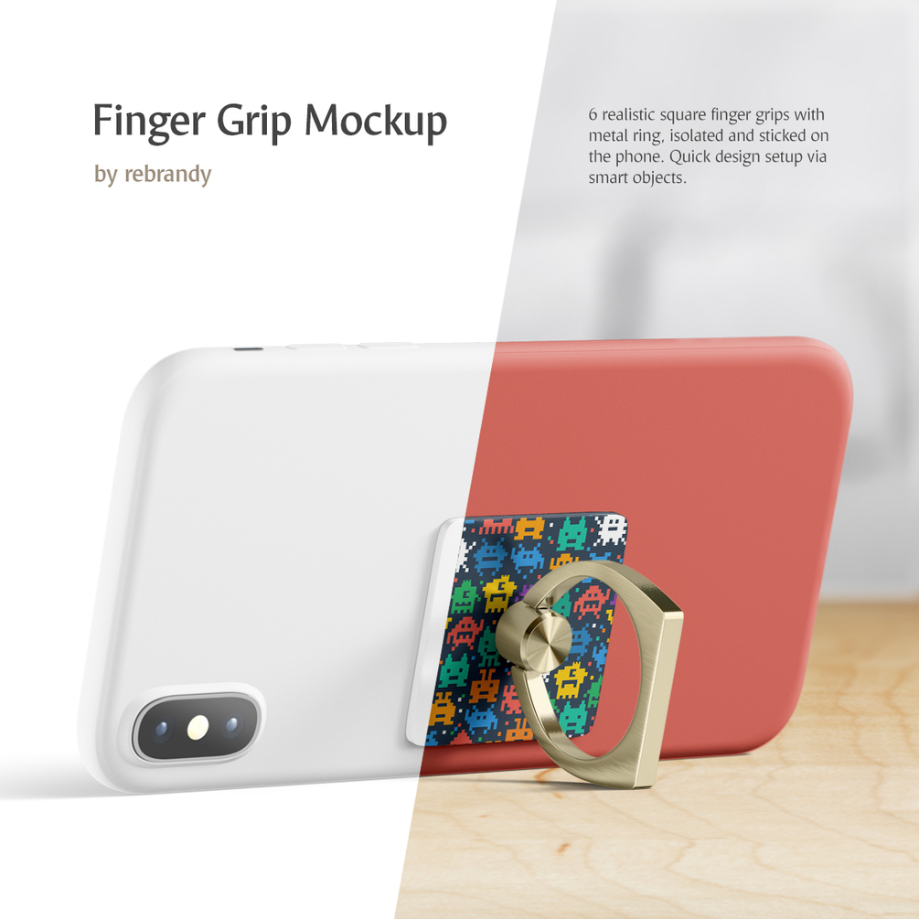 Finger Grip Mockup