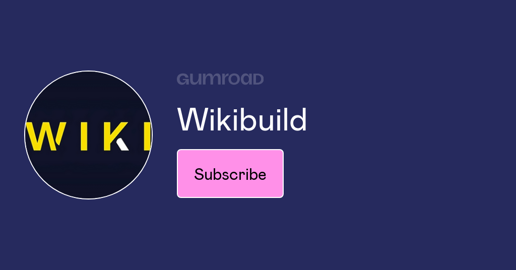 Wikibuild