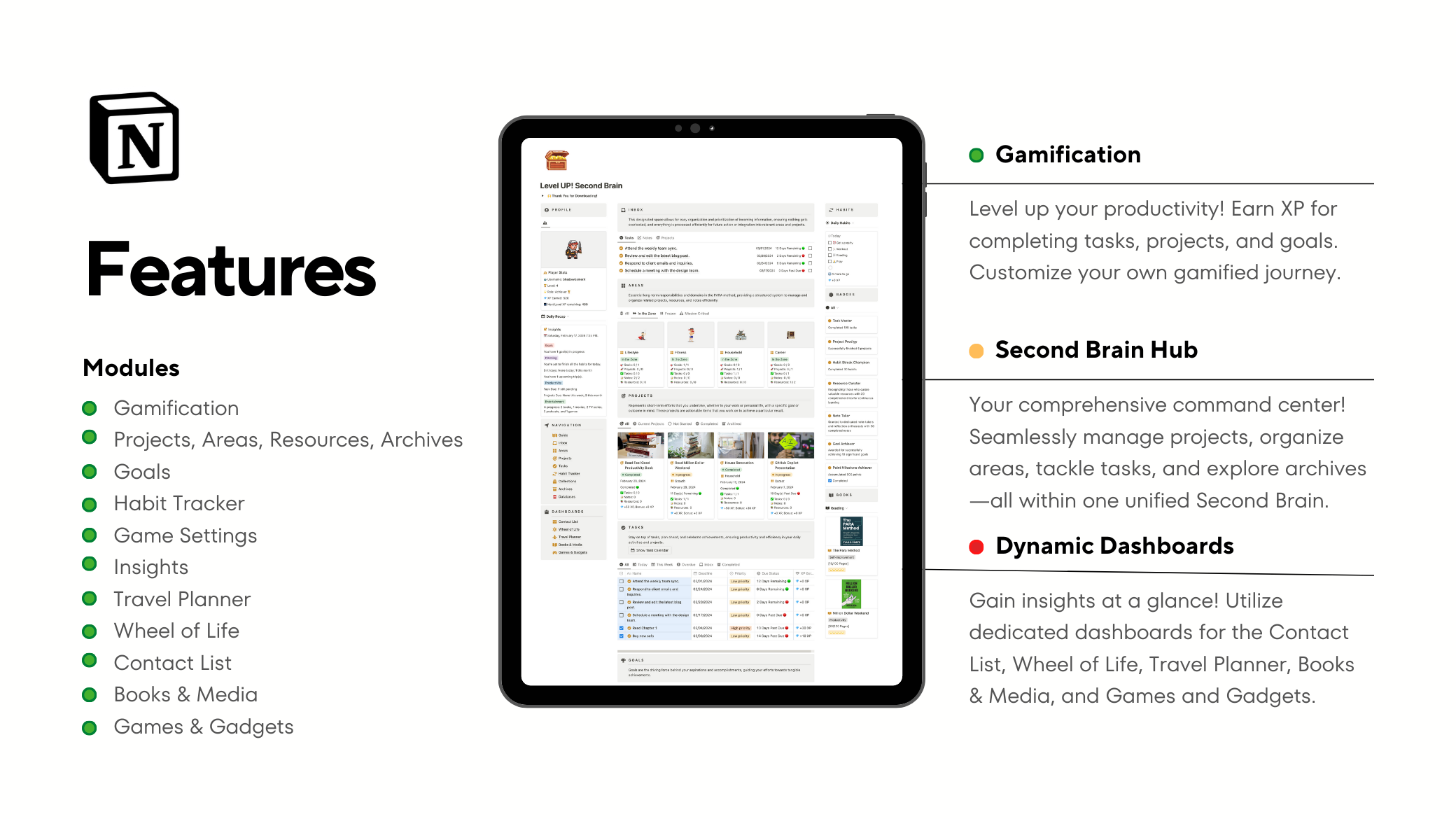 Exciting News: Level Up! Gamified Notion Template Now Available - Randy ...