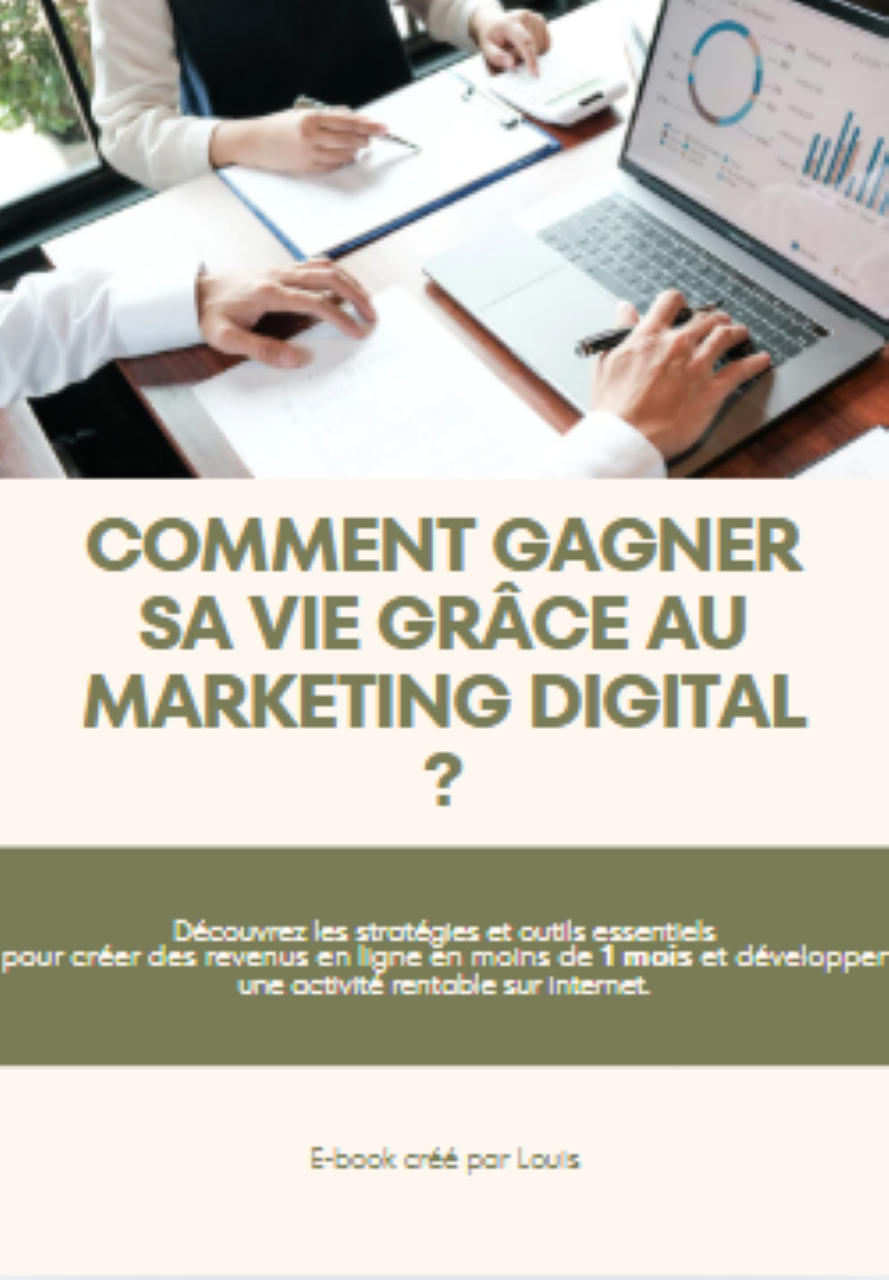 Comment Gagner sa Vie grâce au Marketing Digital