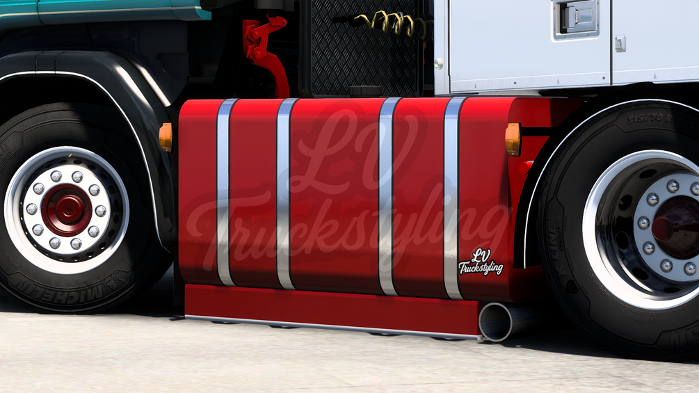 Ets2 custom sideskirts for rjl 6x2 and 4x2