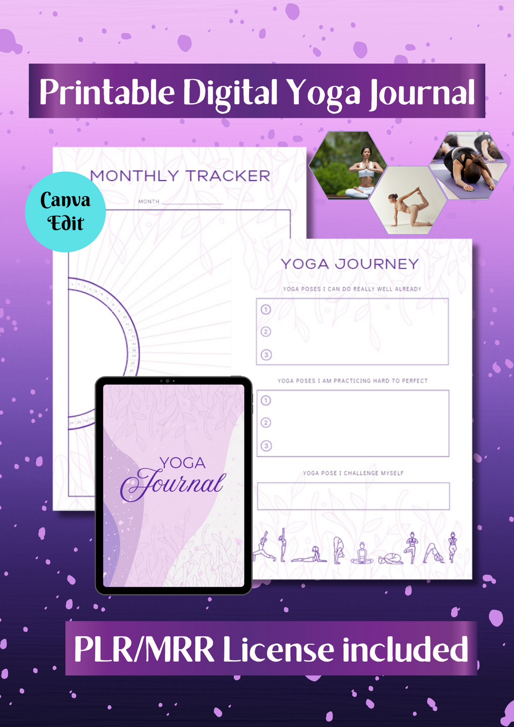 Yoga Journal printable
