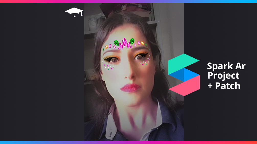 Projeto de Spark AR exclusivo - Make up de Carnaval + Glitter Patch ...