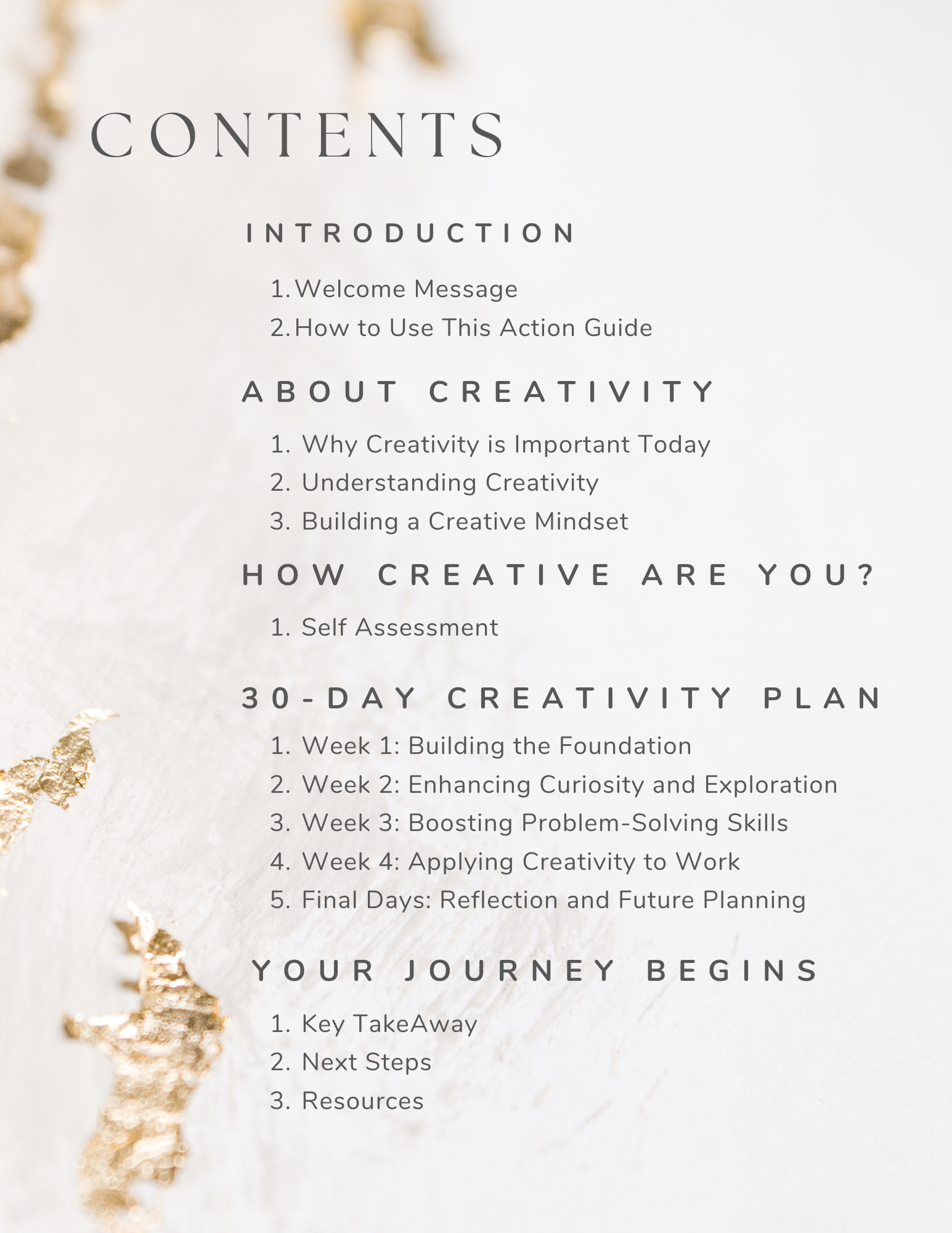 Ignite your Creativity - 30 Day Transformation