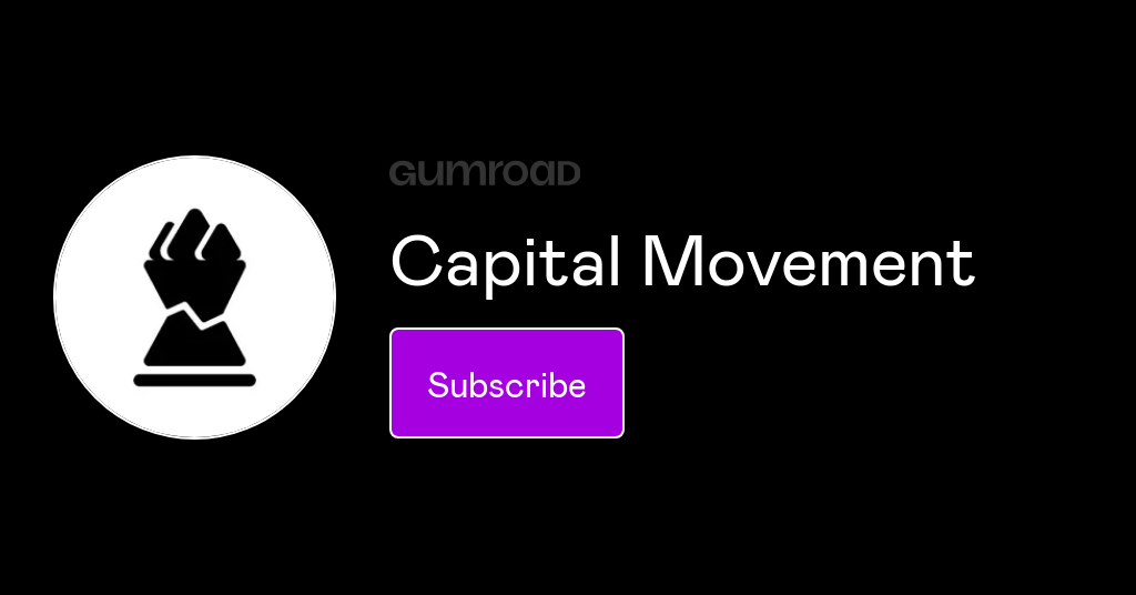 Capital Movement
