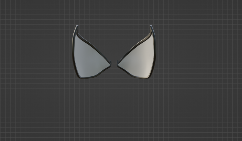 Scarlet {Kaine} Spider-Man Lenses (Scratch Sculpted)