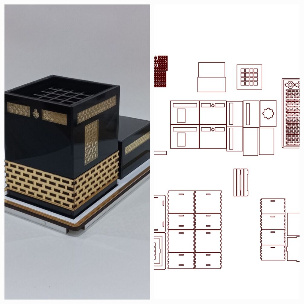 FILE ( DXF AI EPS SVG ) MIBKHARAT AL KAABA