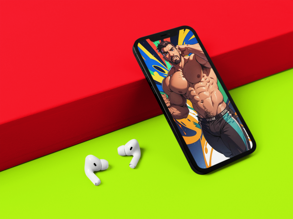 GM Hunks for Your Mobile Screen Wallpapers. vol. I - Splash of colour