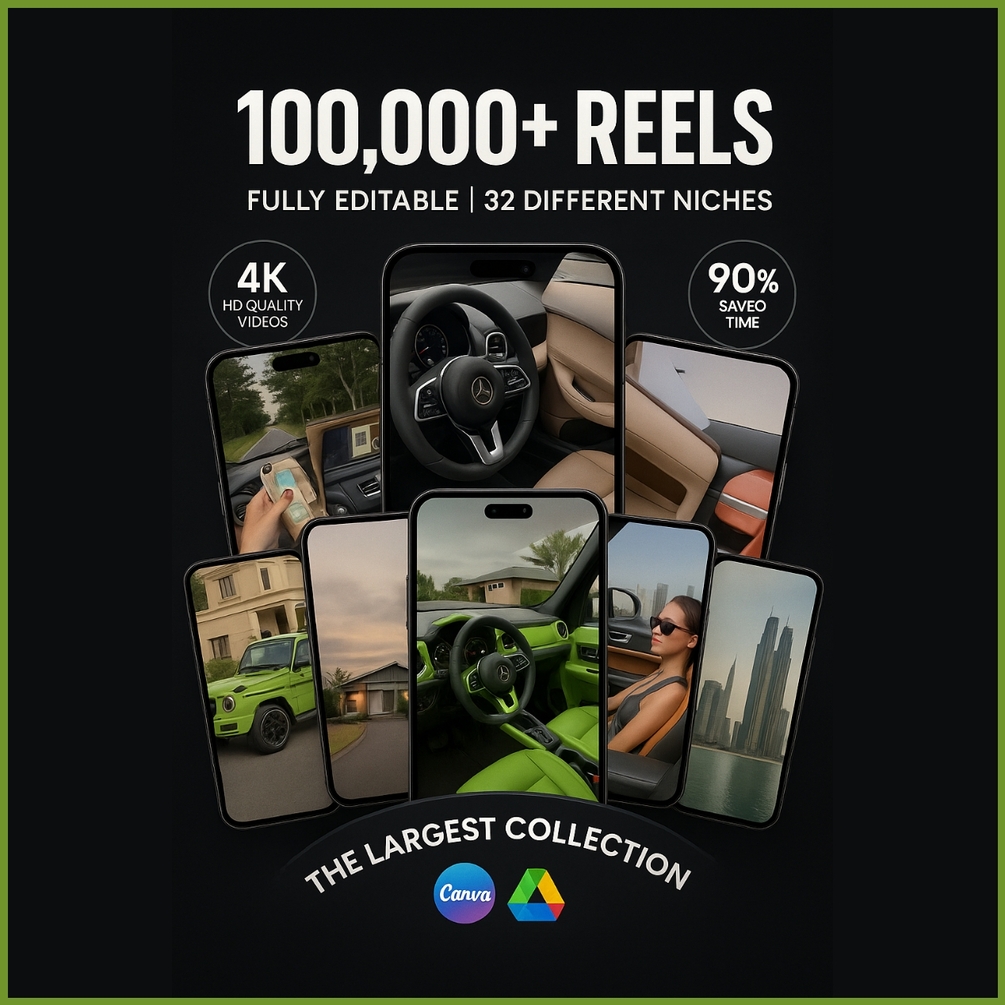 100k Reels & Clips Pack