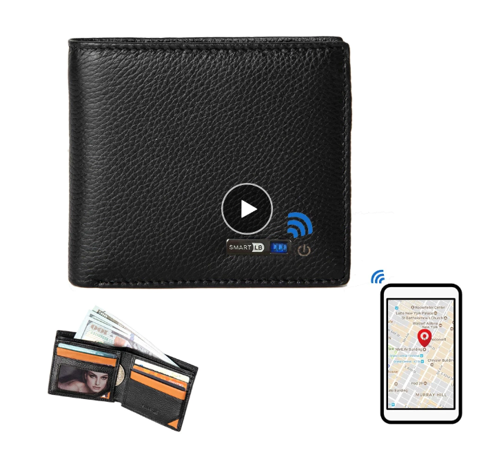 Smart wallet with GPS.