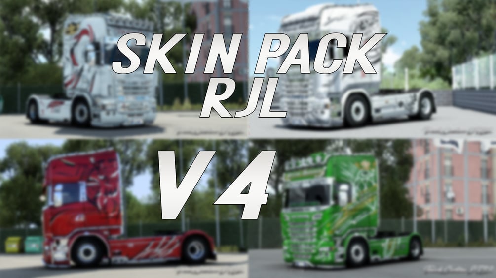 Skin Pack V4 Scania RJL 5-6 Serie