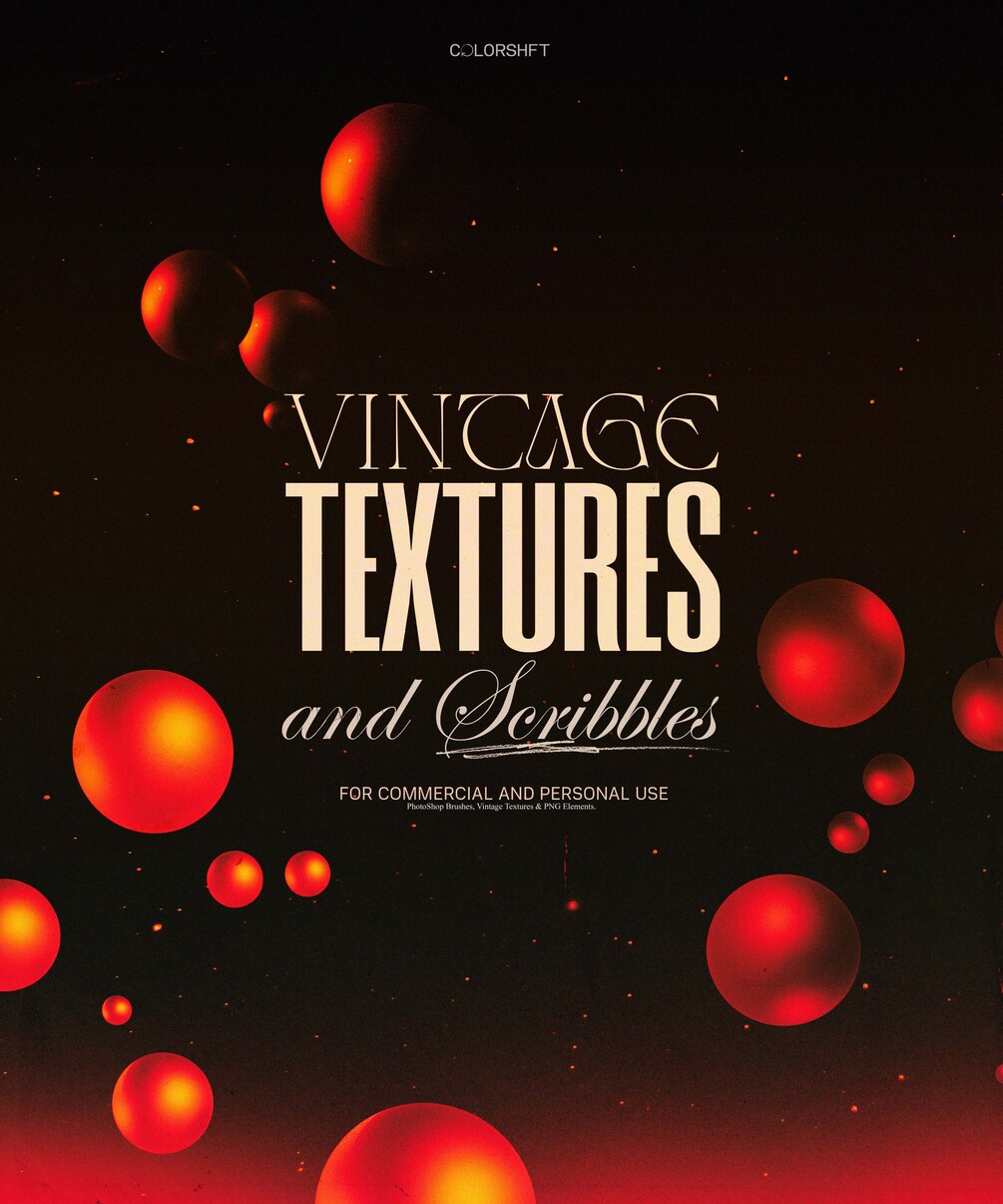Vintage Textures and Scribbles
