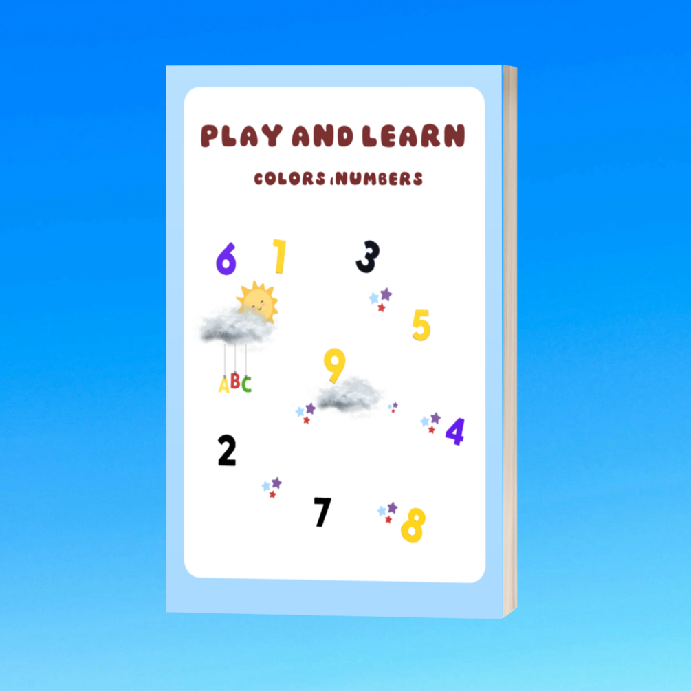Kids Numbers Learning Workbook | Counting & Coloring Activities ...