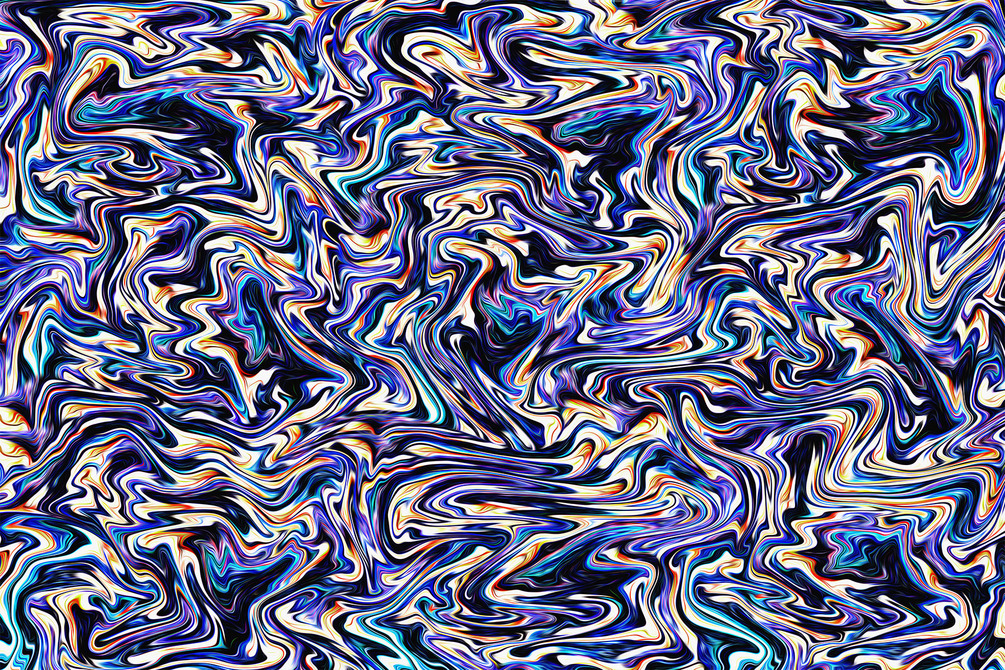 FLUID ART: "Murky" | Abstract Background