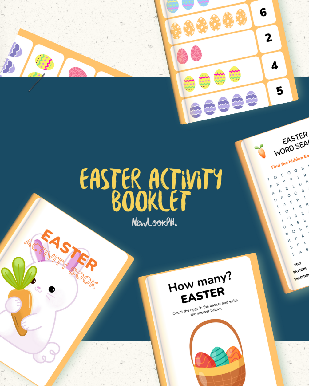 Easter Fun for Kids | Interactive Activity Book - Hunt, Solve, and Create!