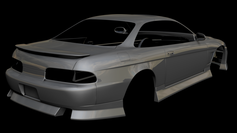 SOARER (JZZ30) BN-SPORTS TYPE 2 BODYKIT + CUSTOM ROLLED FENDERS (+ HOLED)