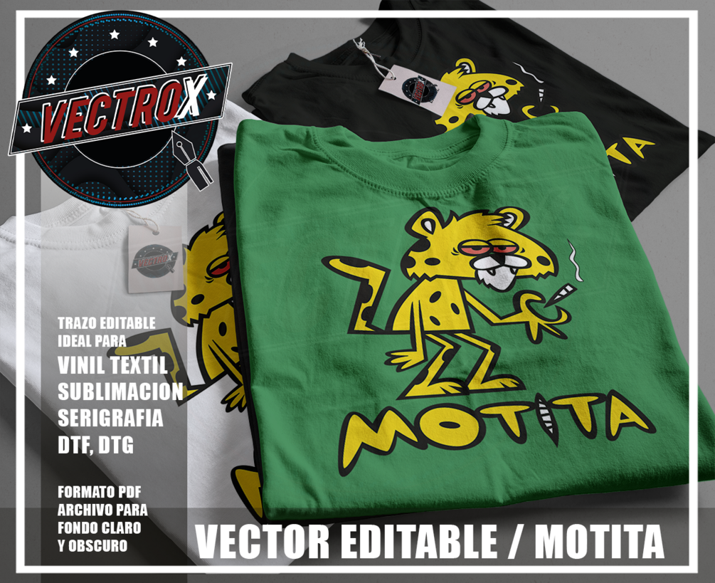 Vector Editable - Motita