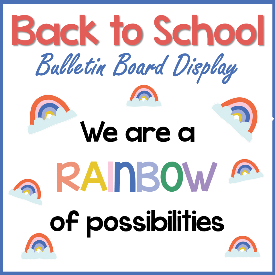 Back To School Bulletin Board Displays