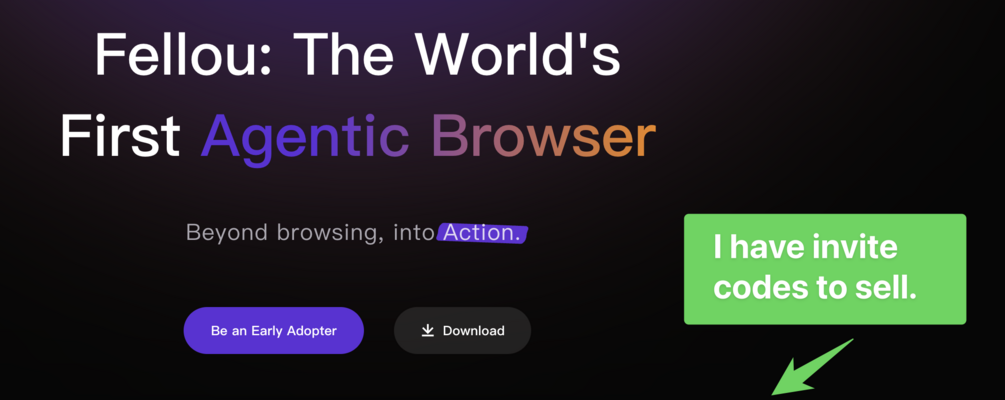 Fellou AI - invite code #3