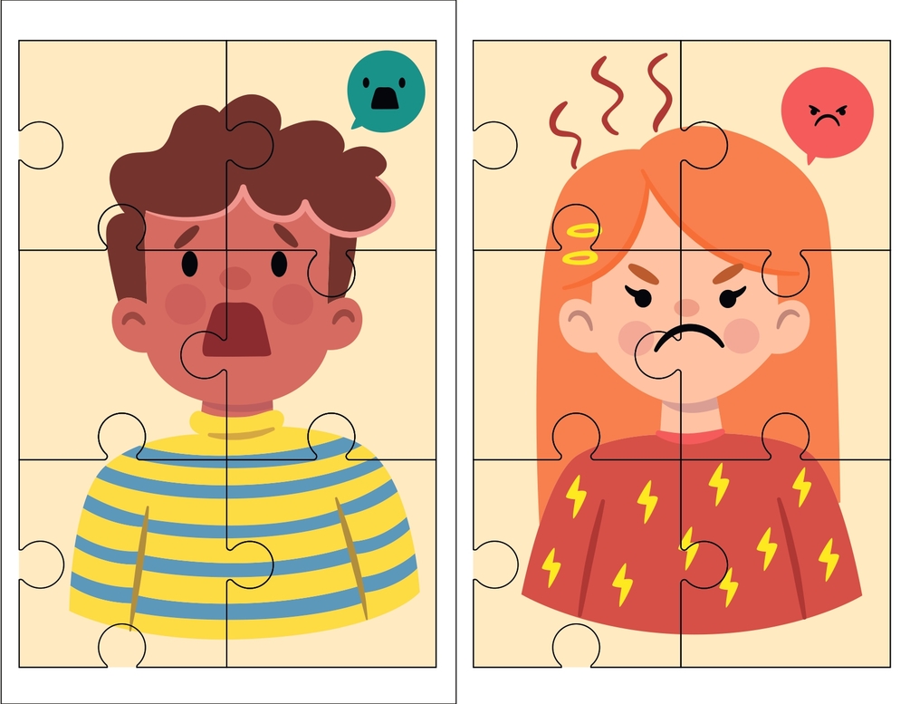 Emotions Puzzle for kids