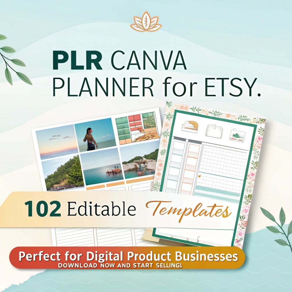 PLR Canva Planner for Etsy
