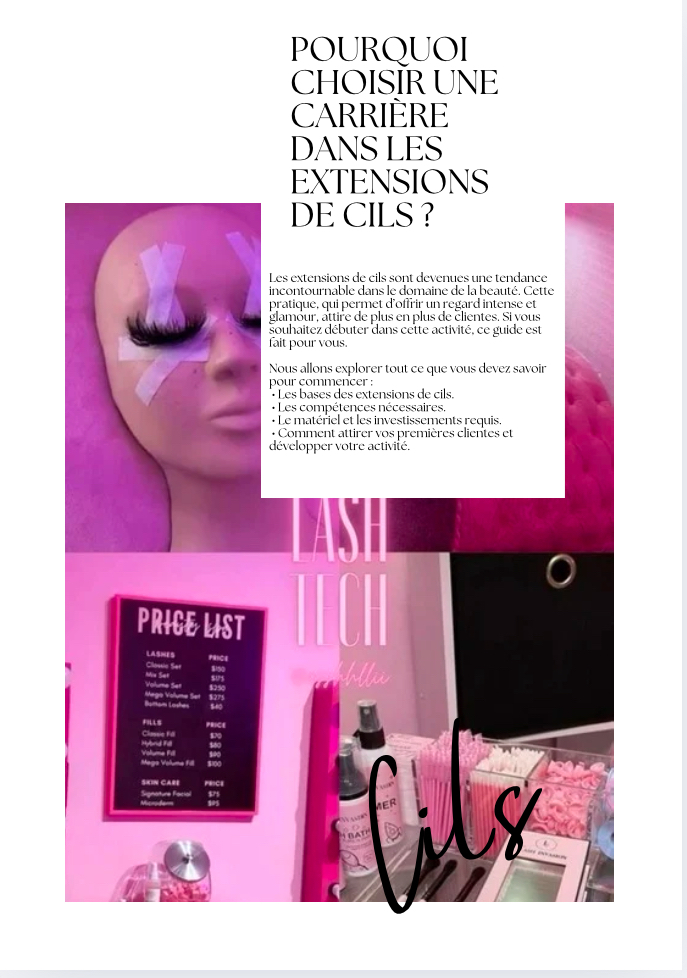 Guide complet des extensions de cils : Techniques et astuces pour des ...