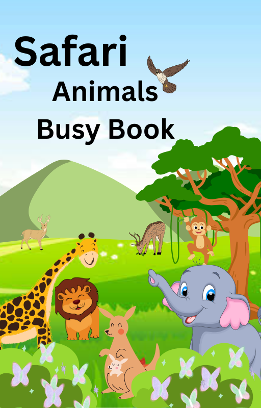 Safari Busy Books Tracing Letters