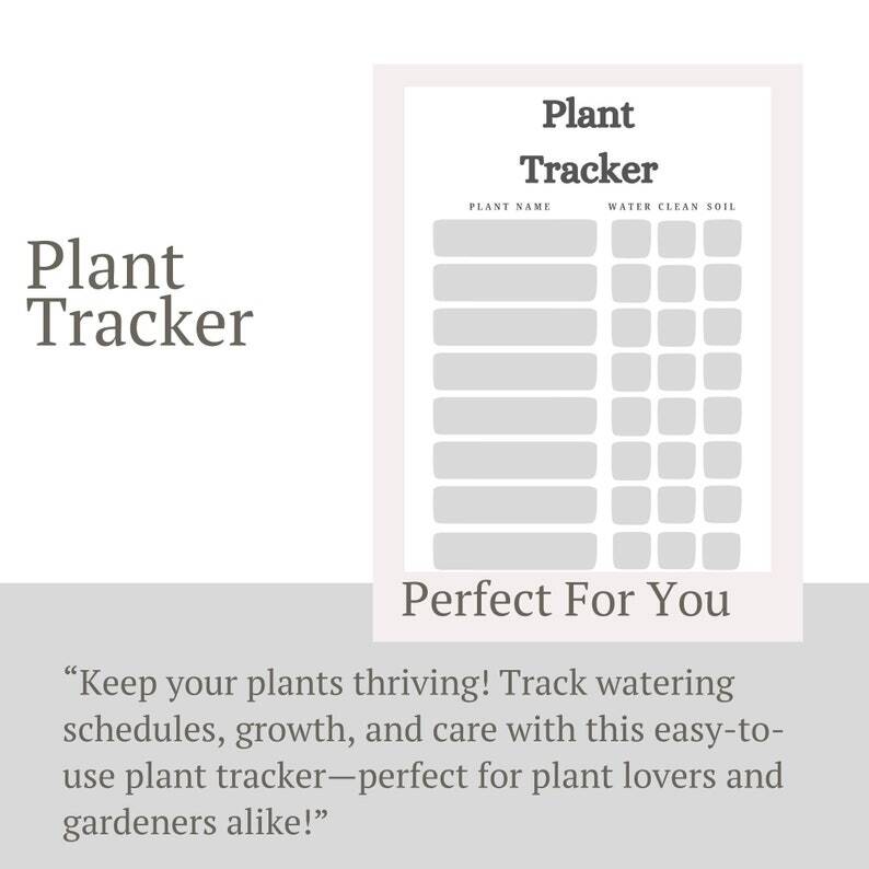 Plant Tracker: Cultivate a Thriving Garden