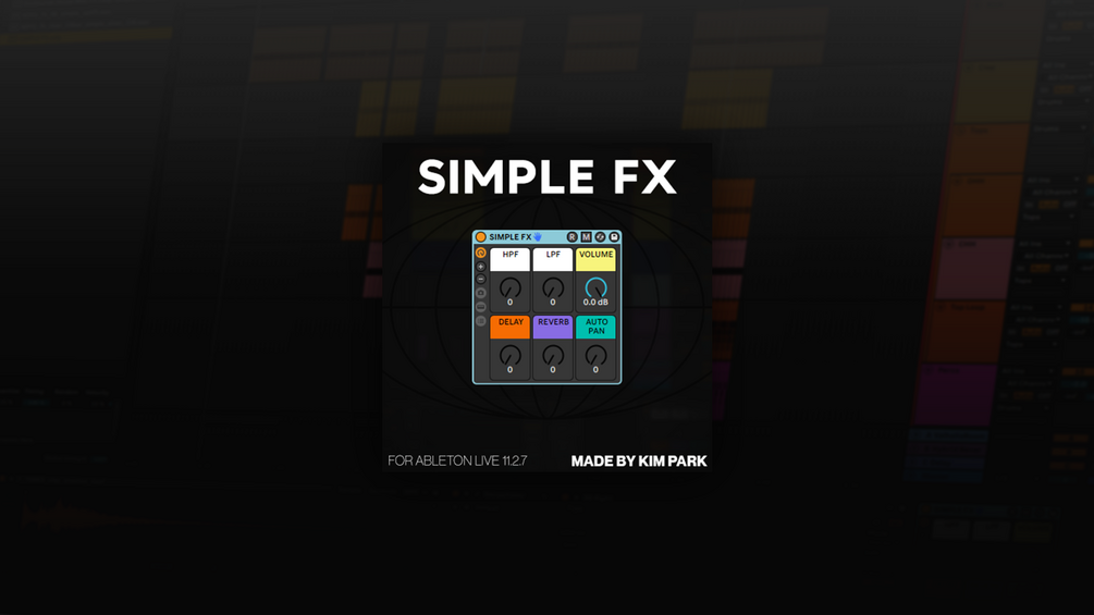 SIMPLE FX - Free Ableton Effect Rack