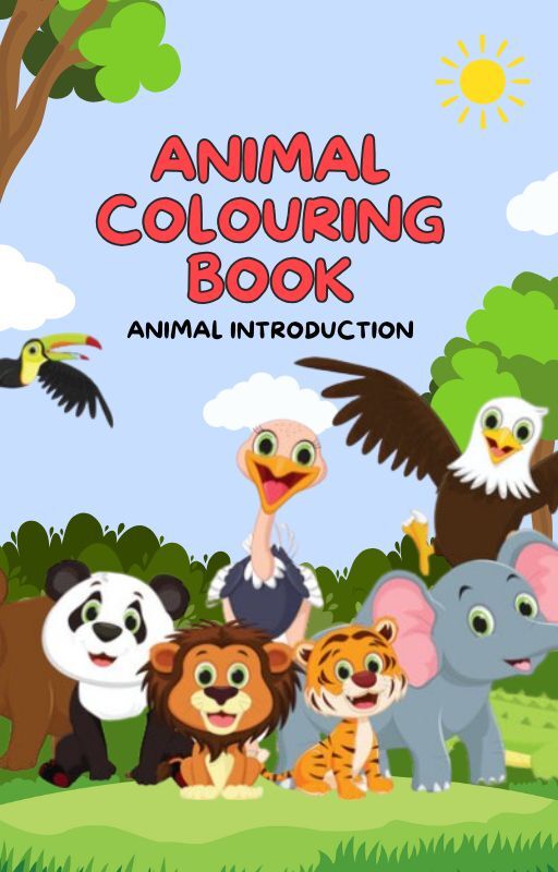 Animals Colouring Book