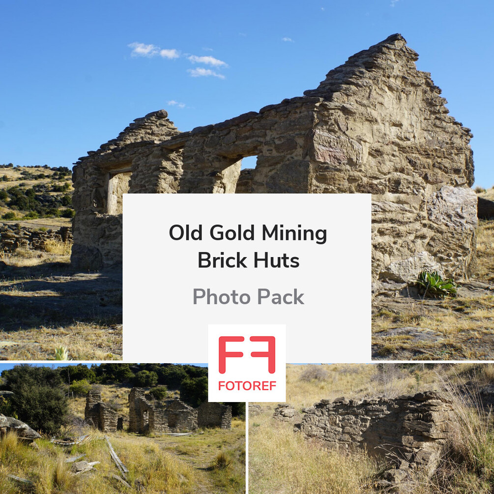 129 photos of Old Gold Mining Brick Huts