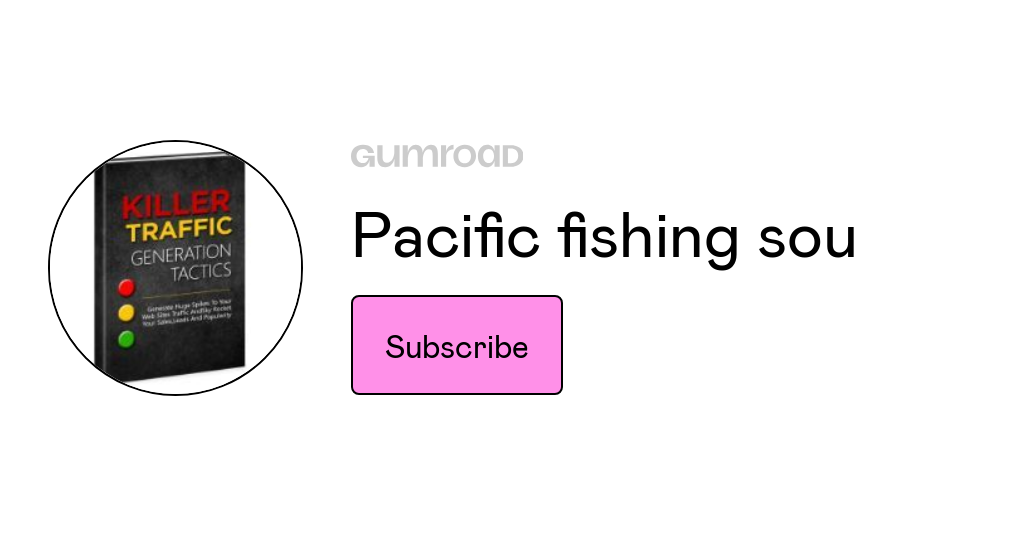 Pacific fishing sou