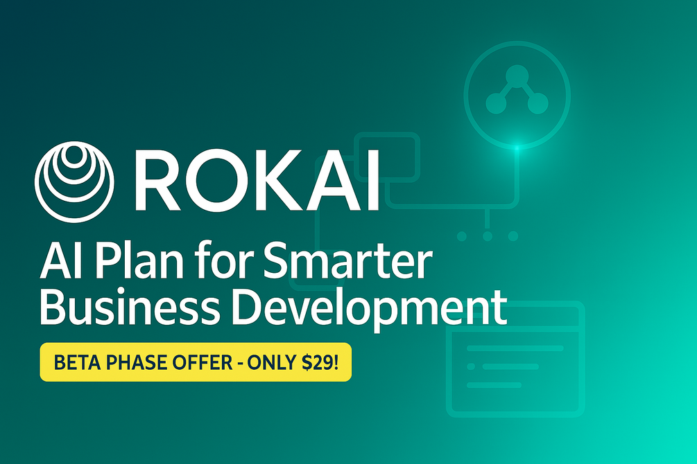 ROKAI AI ACCELERATOR - GET YOUR OWN PLAN TO KICKSTART YOUR AI JOURNEY