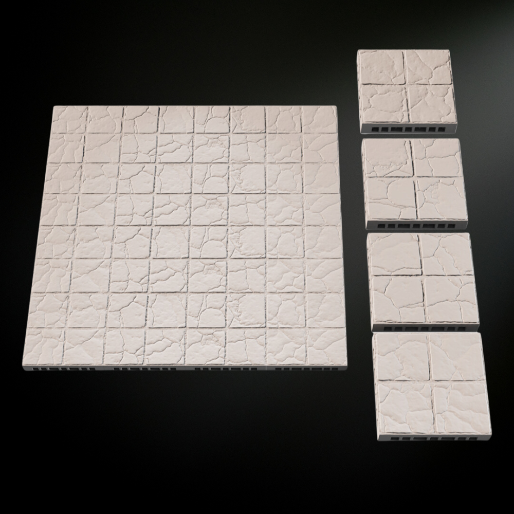 Sci-Fi Tile Pack 8 – Modular Floor Tiles for 3D Printing | Sci-Fi ...