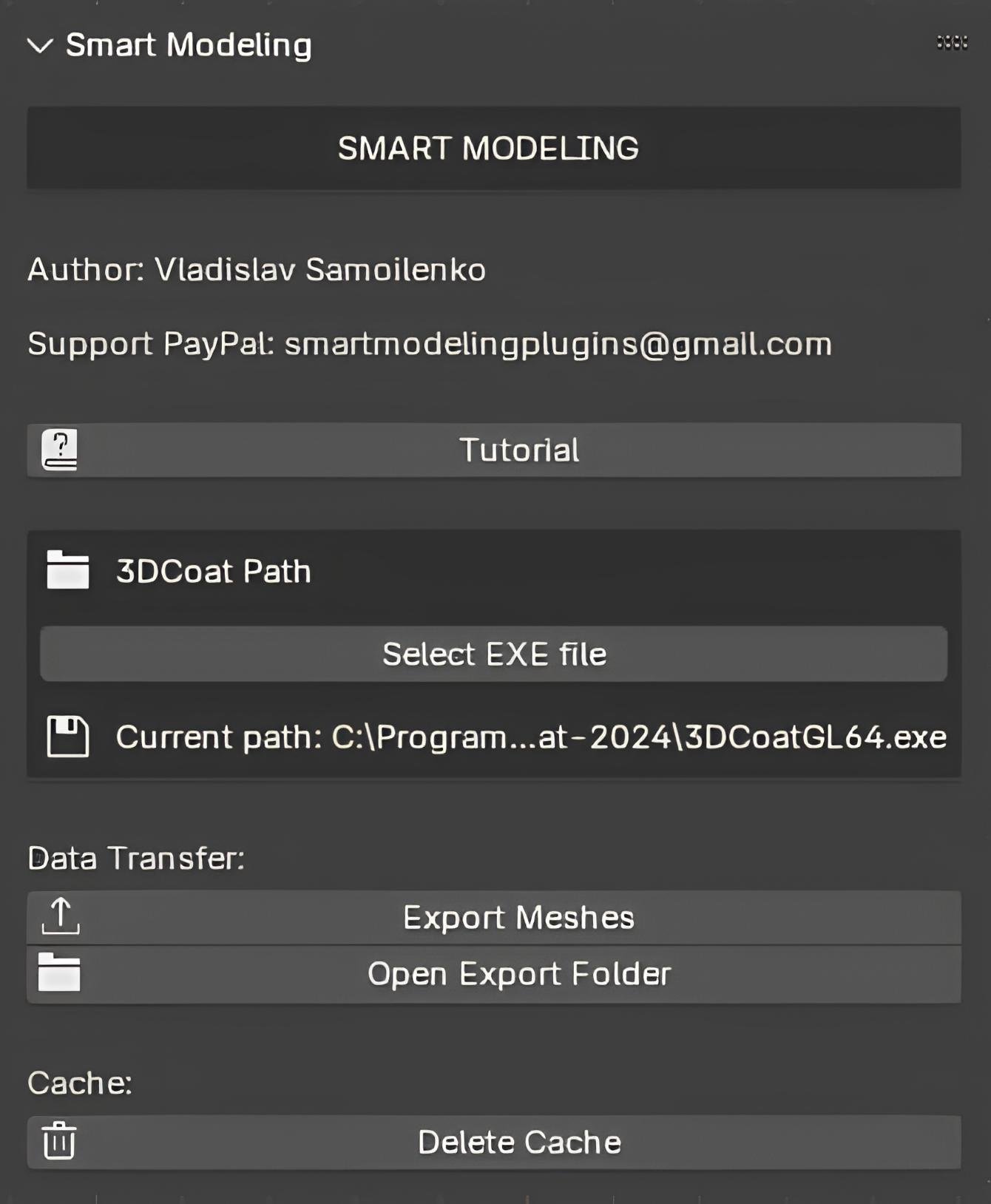 Blender - 3DCoat bridge add-on