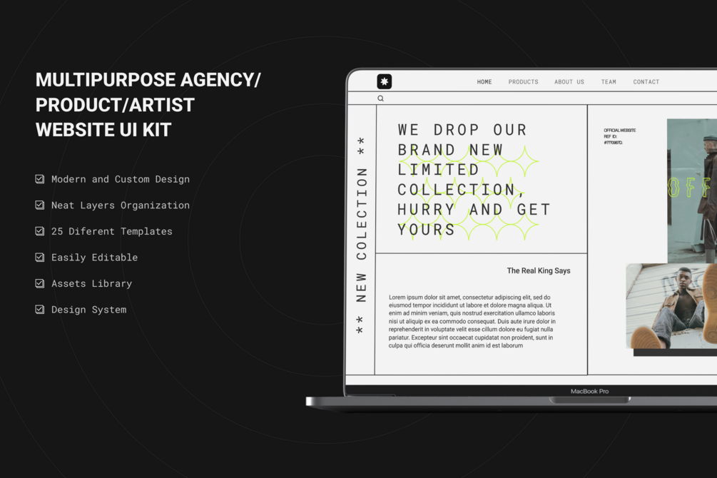 Multi Purpose Ui Kit - Quiverr