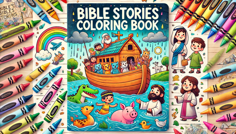Bible Stories Coloring Book